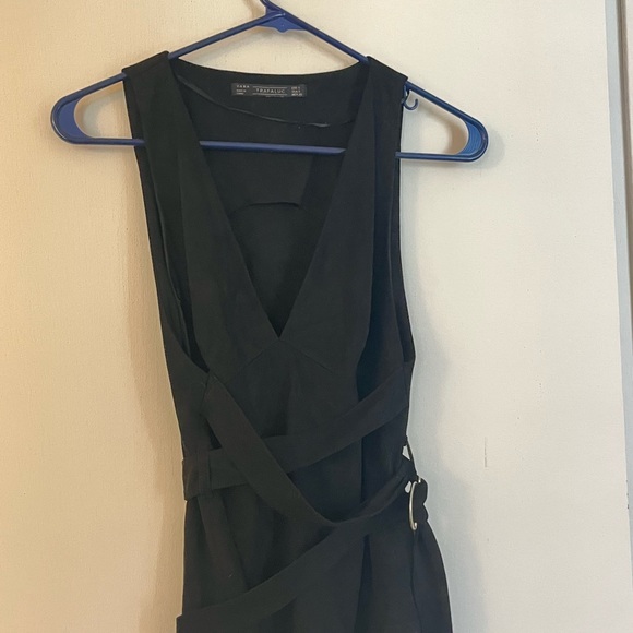 Topshop | Tops | Topshop Suede Cross Cross Belt Tank | Poshmark